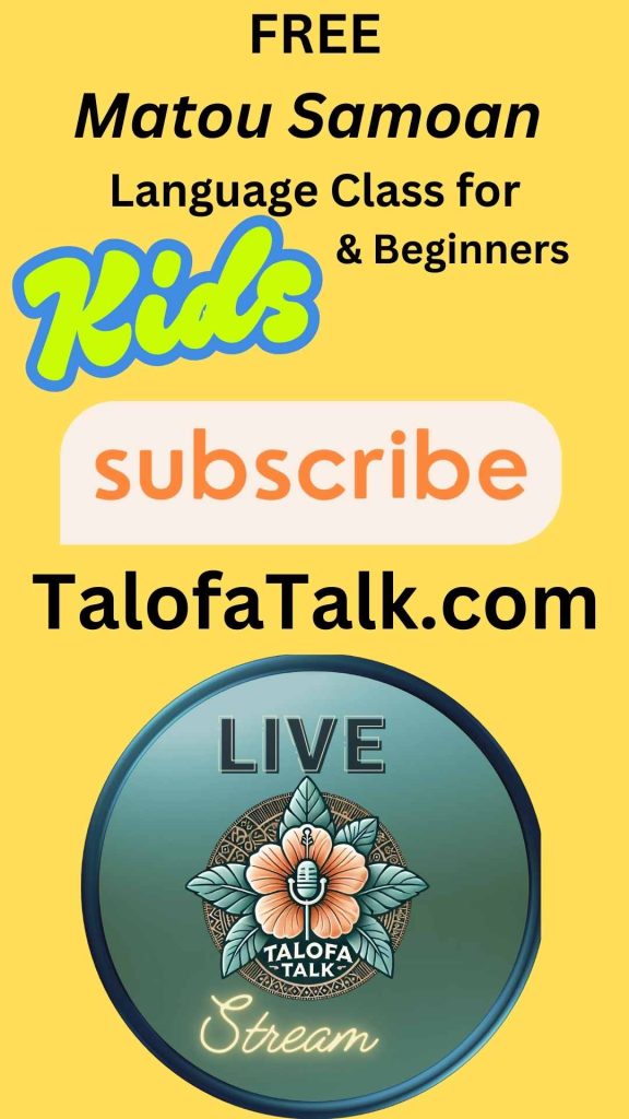 Talofa Talk - Pasifika Pages